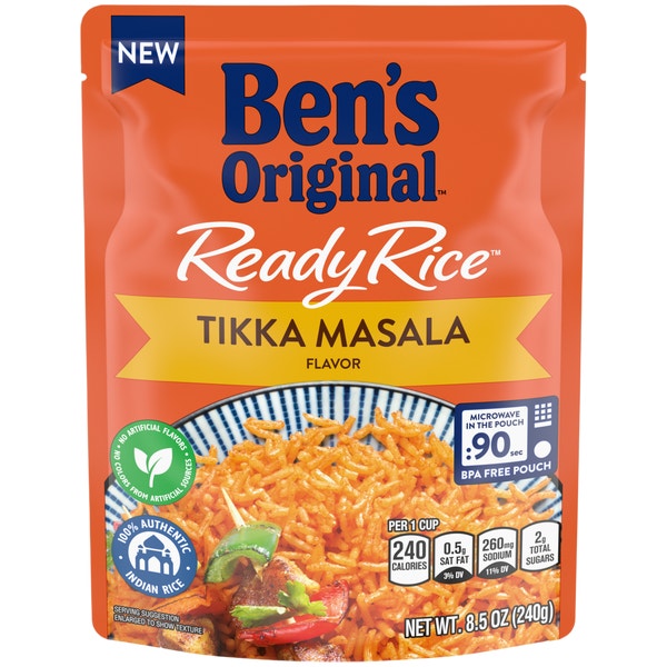 BEN'S ORIGINAL™ READY RICE™ Tikka Masala Flavored Rice | Ben's Original