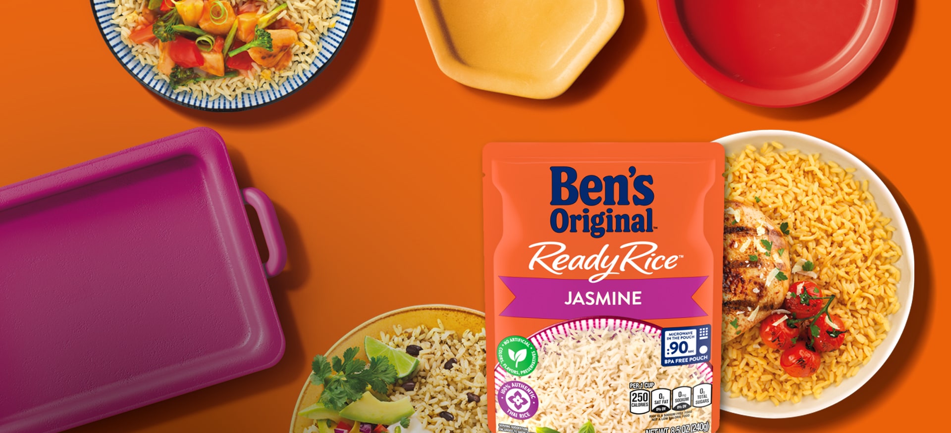 Microwavable Rice | Steamed Rice | Ben’s Original™