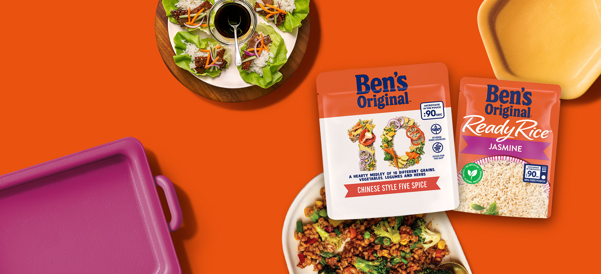 Microwavable Rice & Steamed Rice from Ben’s Original™